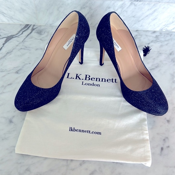 LK Bennett | Shoes | Lk Bennett Navy Evening Pumps | Poshmark
